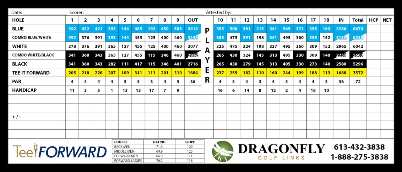 Dragonfly Golf Club - The Valley's Friendliest Round